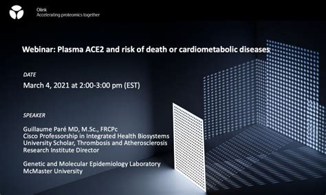 Olink Proteomics On Linkedin Sarscov2 Proteomics Webinar