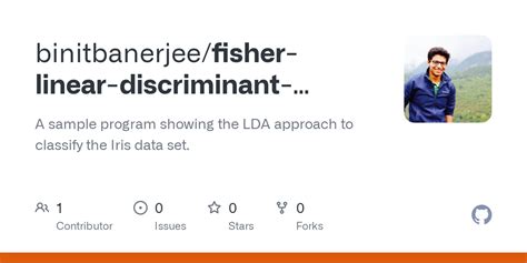 GitHub Binitbanerjee Fisher Linear Discriminant Analysis A Sample Program Showing The LDA