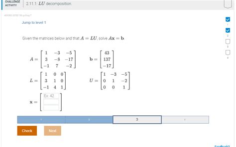 Solved Jump To Level Given The Matrices Below And That Chegg Com