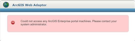Error Could Not Access Any Arcgis Enterprise Port Esri Community