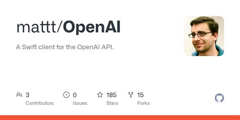 GitHub Mattt OpenAI A Swift Client For The OpenAI API