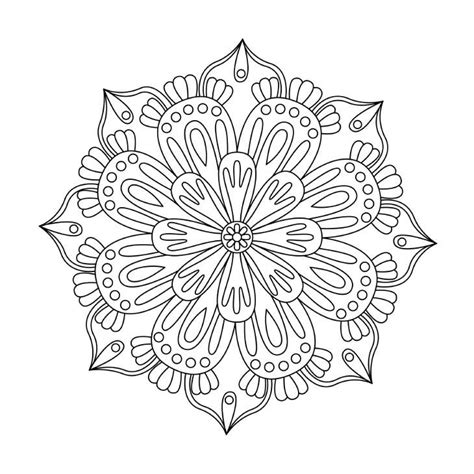 Imagenes Para Colorear De Mandalas Faciles