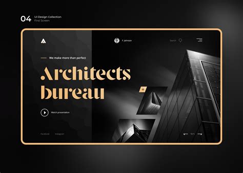 UI Design Collection First Screen On Behance