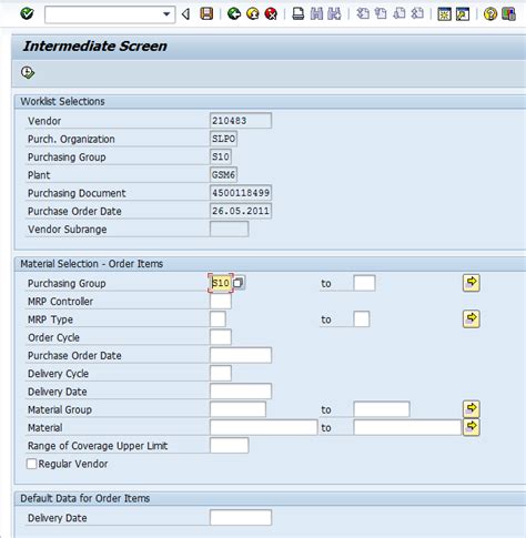Solved Addl Planning Tab In Po Creation Sap Community