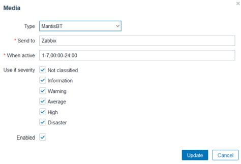 Mantis Bug Tracker Monitoring And Integration With Zabbix