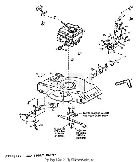 Troy-bilt 21 Self-propelled Mower Parts Diagram Troy-bilt 21