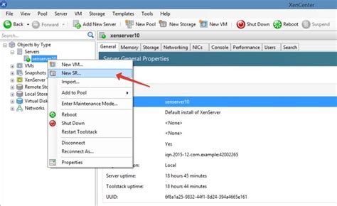 Citrix Xencenter 65 Paylaşım Klasörü Ekleme Remote Storage Repositories Çözümpark
