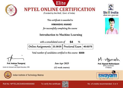 nptel introduction to machinelearning iitmadras python learning