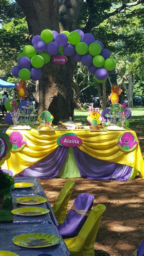 Barney Party Ideas