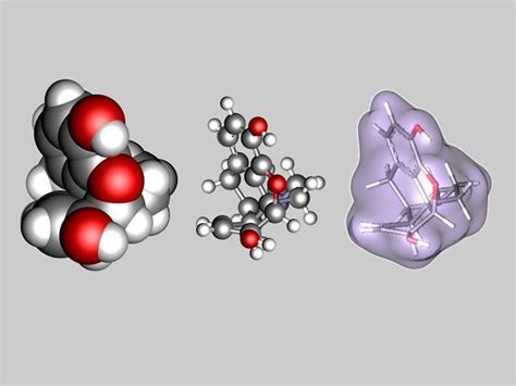 Morphine Molecule 3d Model Cgtrader