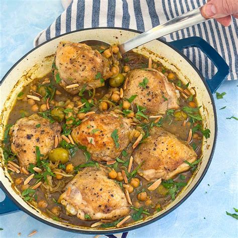 Moroccan Chicken Tagine With Lemon And Olives Seasons In The Kitchen