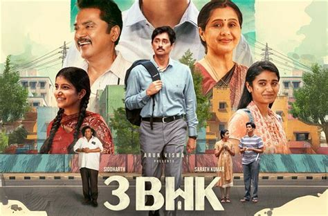 3bhk Trailer Out Siddharth Sarath Kumar Devayani Lead July 4 2025