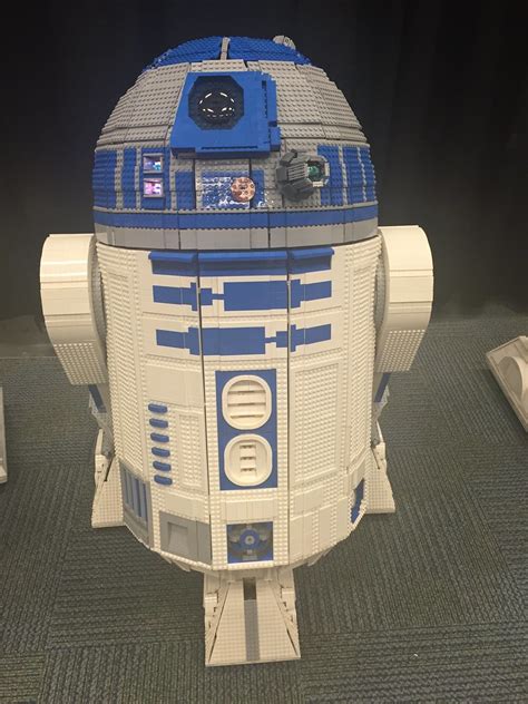R2D2 | An image of a life-size Lego built R2D2. | Maggie St.Onge | Flickr