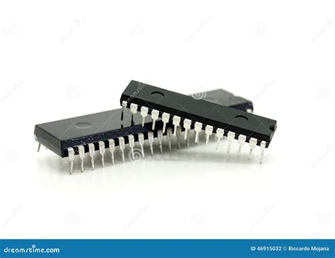 Microchips Stock Photo Image Of Nanotechnology Electronics