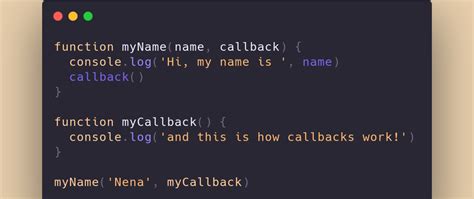 Understanding Callbacks They Arent As Hard As You Think DEV Community