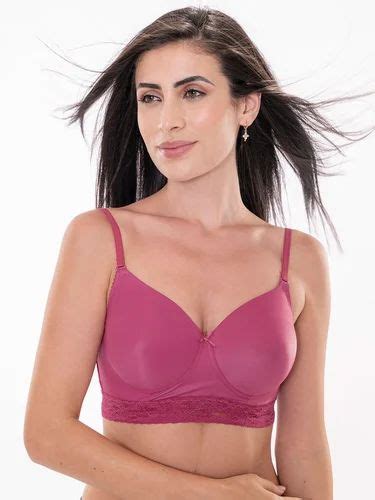 T Shirt Pink Half Lace Bra At ₹ 220piece In Gurugram Id 27492826988