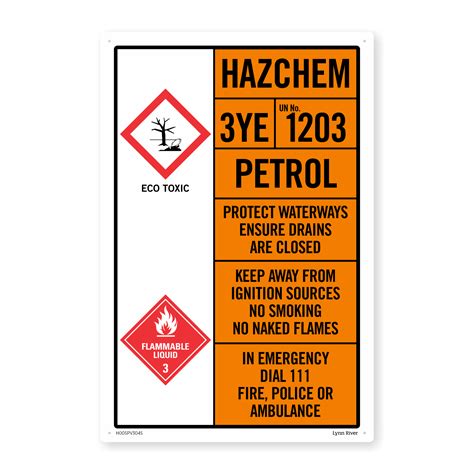 Hazchem Petrol