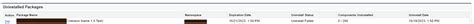 How Can You View Details Of A Failed Uninstall Of A Managed Package Salesforce Stack Exchange