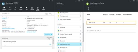 load balancing for clustered barracuda web application firewall