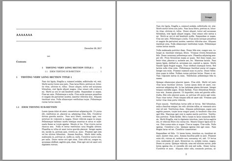 Align Misalignment Of Titles Sections As Well As The Contents Title