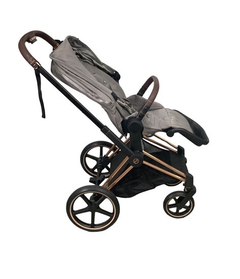 Cybex Priam4 Stroller Rosegold Soho Grey 2022