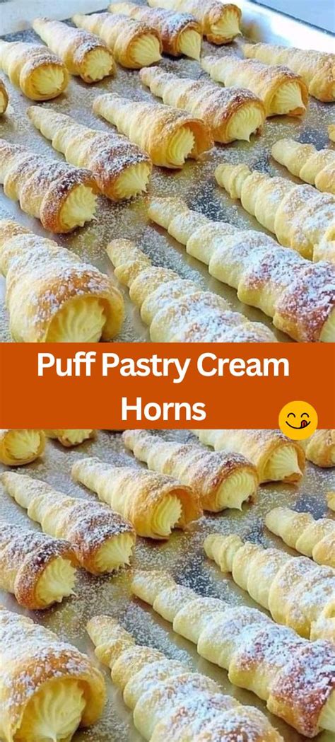 Puff Pastry Cream Horns Weeknight Recipes