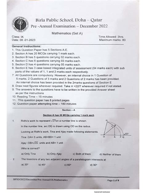 9 Bps Model Jan 23 Pdf
