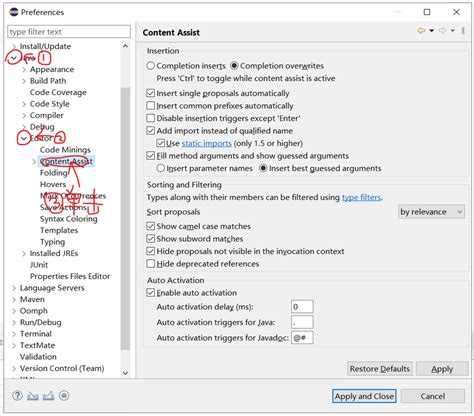 Eclipse代码自动补全设置 腾讯云开发者社区 腾讯云