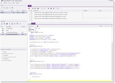 Mobile Automation Using Appium Studio From Experitest