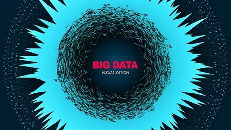 Premium Vector Big Data Fractal Wallpaper