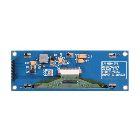 256x64 Ssd1322 Arduino Oled Display Module Spi Displaymodule
