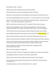 KIN 260 Final Review Docx KIN 260 Notes Review Jepeordy Which Bones Does The Mandible