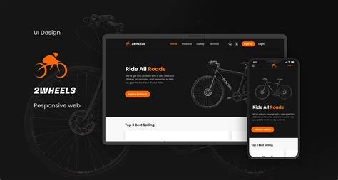 2wheels Responsive Website Design Ui Design On Behance