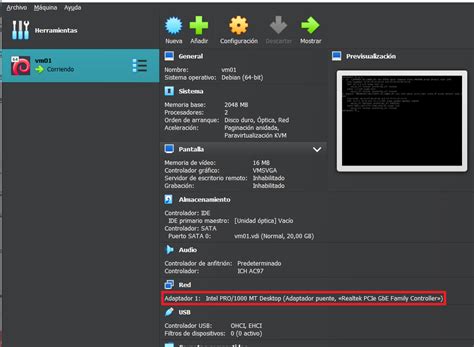 Virtualbox Bridged Mode Does Not Present Network Address But Instead