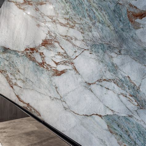 Azure Bliss Marble Wall Panels Arkdeko