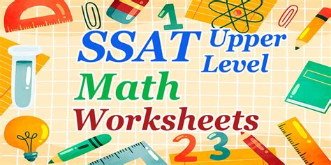 Ssat Upper Level Math Worksheets Free And Printable Mathematics Ebooks