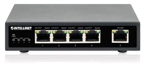 Intellinet Port Gigabit Ethernet PoE Switch