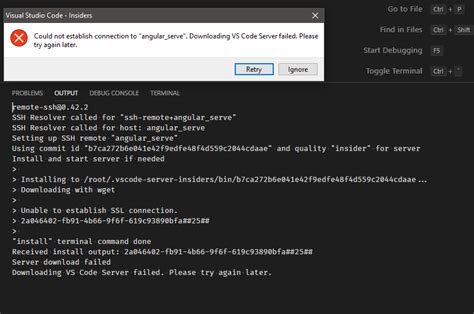 Opening Remote Workspace Failing After Latest Update Issue Microsoft Vscode Remote