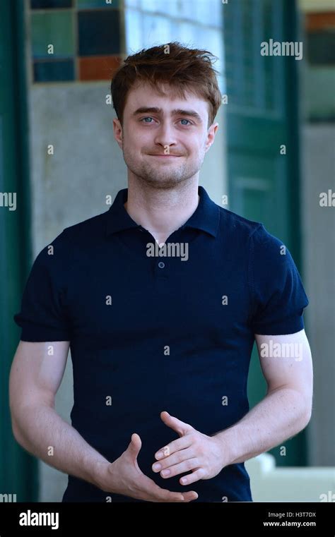 Daniel Radcliffe Unveils His Dedicated Beach Locker Room During The