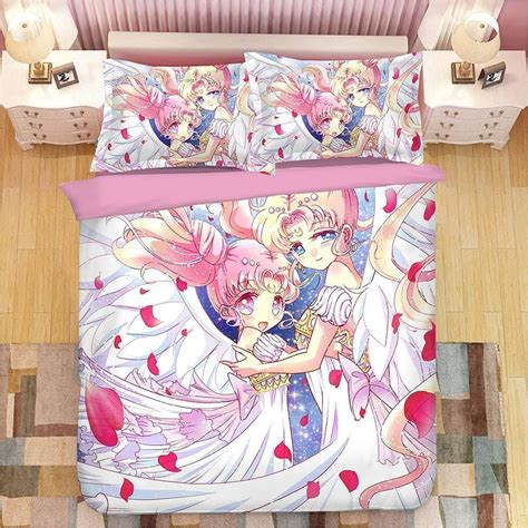 Rini Princess Sailor Moon Bedding Custom Anime Bed Set Robinplacefabrics