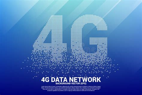 5g Mobile Networking With One And Zero Binary Code Digit Matrix Style
