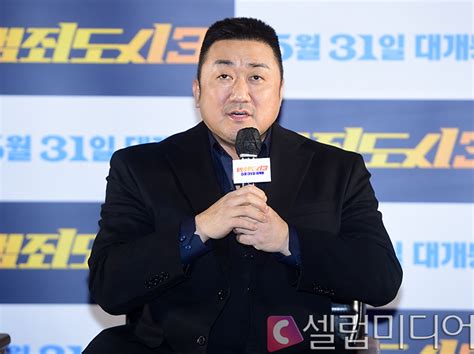 ‘범죄도시3 마동석 “청불 등급은 와전된 것…장이수 출연도no” 셀럽미디어