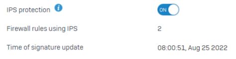 error message couldn t update the ips status discussions sophos