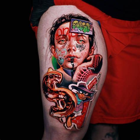 What Kinds Of Tattoo Are Fashionable In 2019 Chucky Portrait Tattoo