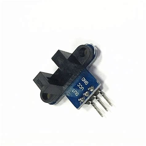 Ir Infrared Slotted Optical Speed Measuring Sensor Detection Optocoupler Module For Motor Test
