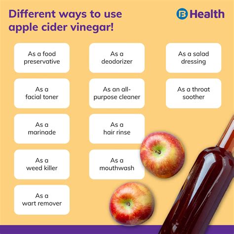 Apple Cider Vinegar Uses Side Effects And Dosage