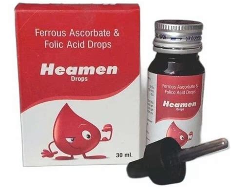 Ferrous Ascorbate Folic Acid Drops 30 Ml At ₹ 65bottle In Rewa Id