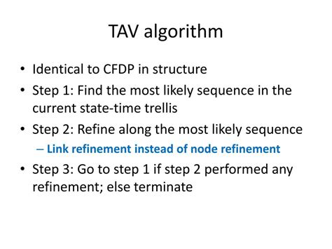 Ppt A Temporally Abstracted Viterbi Algorithm Tav Powerpoint Presentation Id 2111920