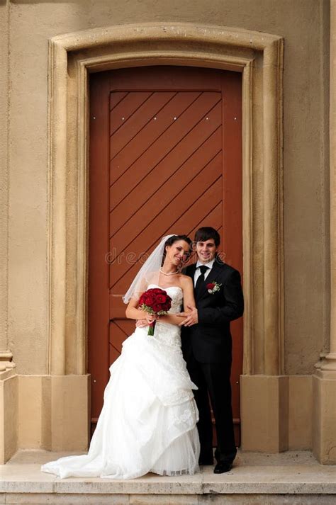 Same Sex Bride And Groom Stock Image Image Of Commitment