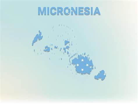 Map Of Micronesia Geography And Islands Overview 76971953 Vector Art